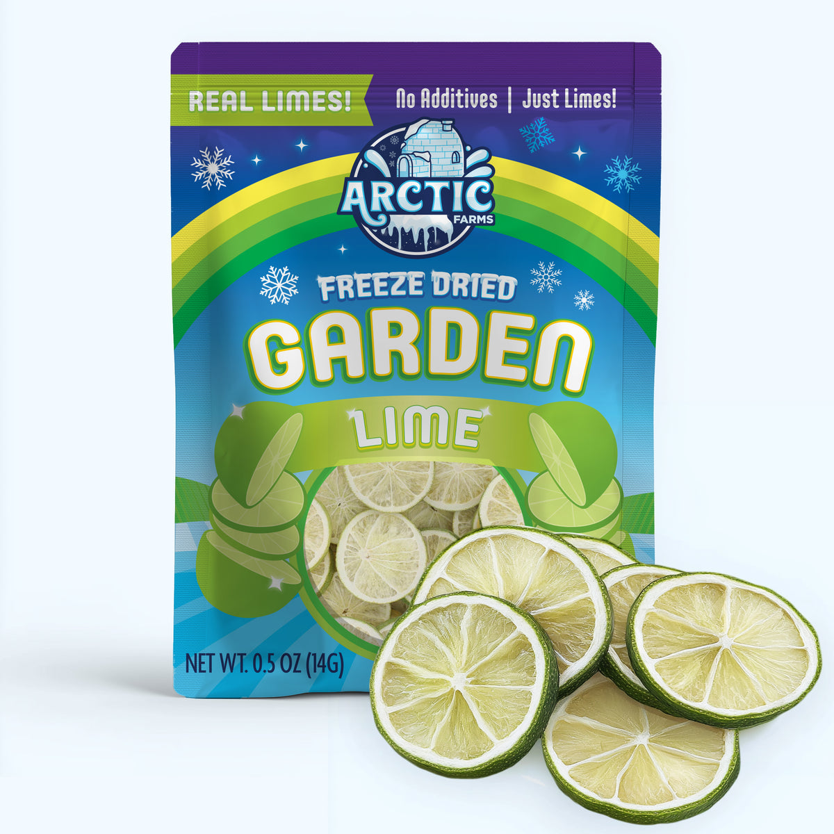 Arctic Farms - Freeze Dried Lime Slices
